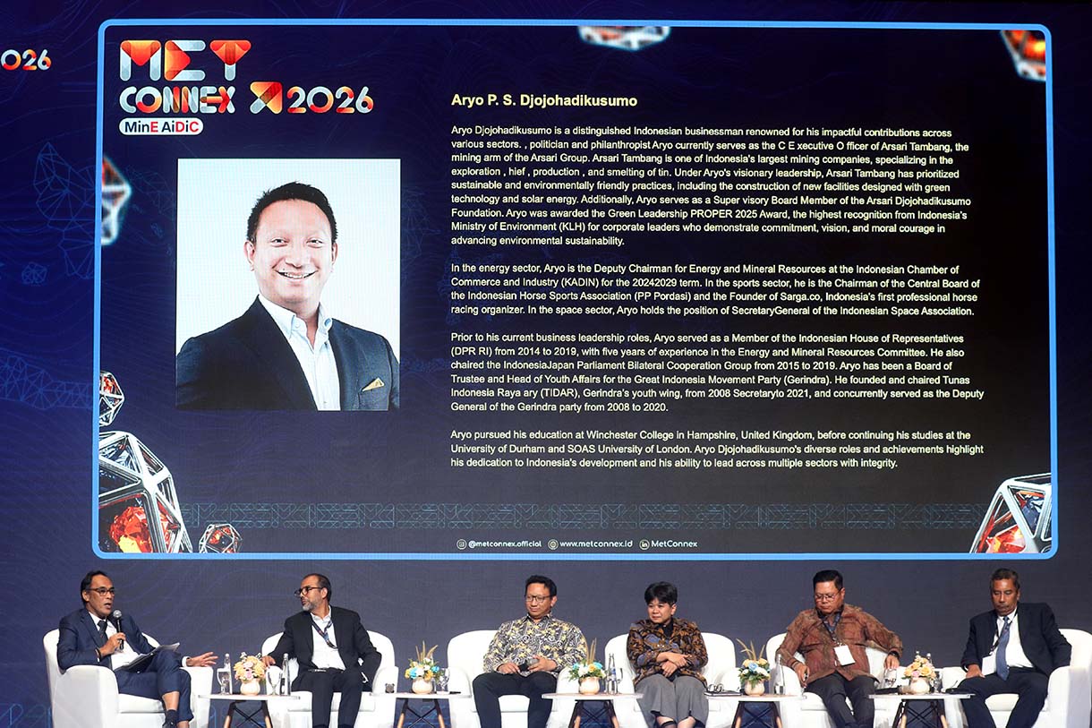 Aryo Djojohadikusumo Hadiri Met Connex-Mine Aidic 2026